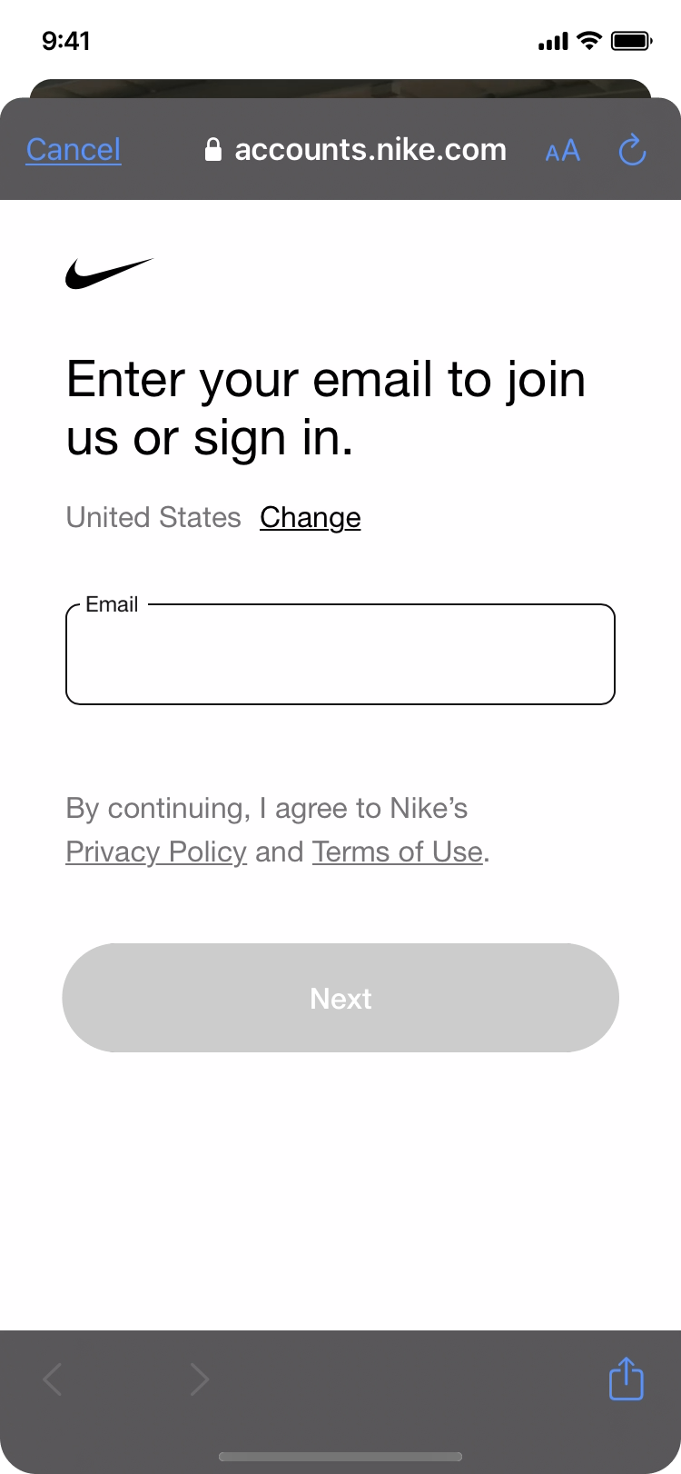 SNKRS App - nicoletodesign